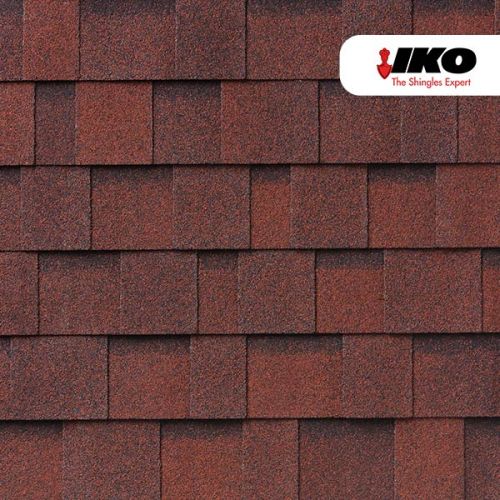 NOPIRKT IKO BITUMENA ŠINDEĻI CAMBRIDGE - RIVIERA RED /55/, 3.1M2 🔨 Top Buve