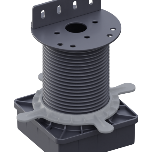 NOPIRKT REGULĒJAMA TERASES ATBALSTA PĒDA 25-100 MM ENKURU PAMATIEM ...