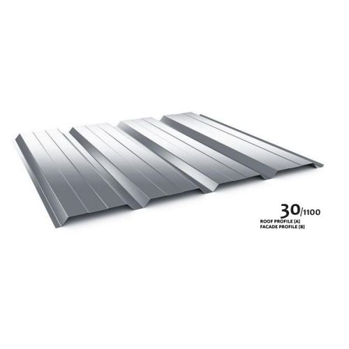 NOPIRKT TRAPECVEIDA PROFILS BUDMAT 30/1100, PE JUMTAM UN FASĀDEI 0.5MM ...